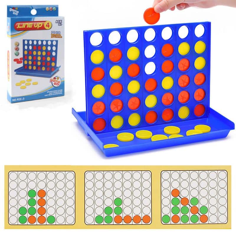Four in a Row Game Board - nunitoys