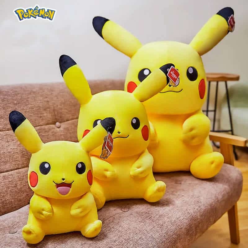 Soft Pikachu Plush Toy in Different Sizes - nunitoys