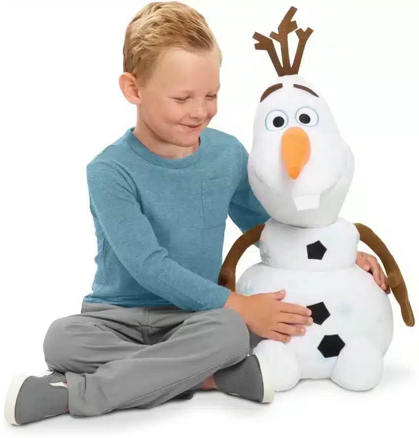 Large Olaf Plush Toy – Soft Disney Frozen Cuddle Buddy - nunitoys