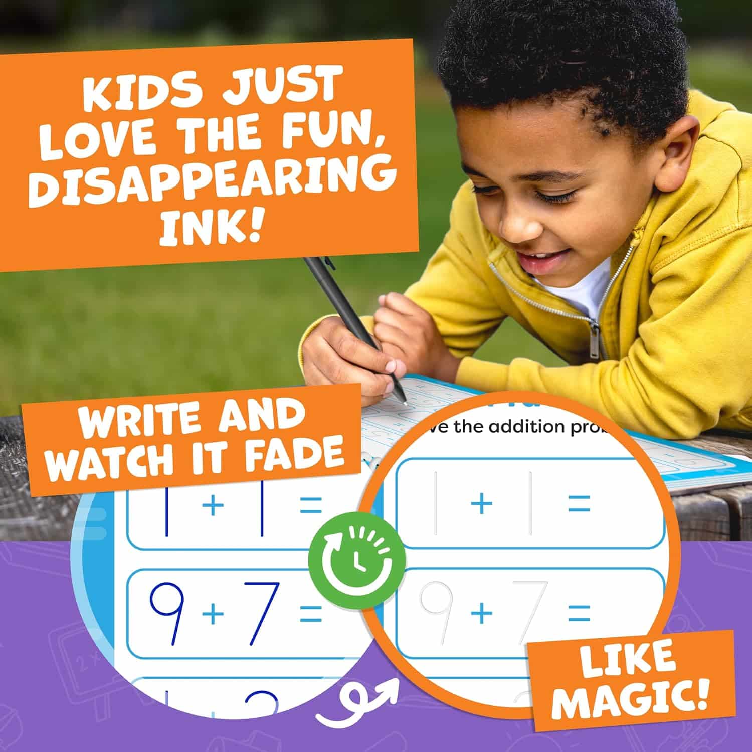 Magic Grooved Handwriting Practice Books for Kids Ages 3–7 – Reusable ...