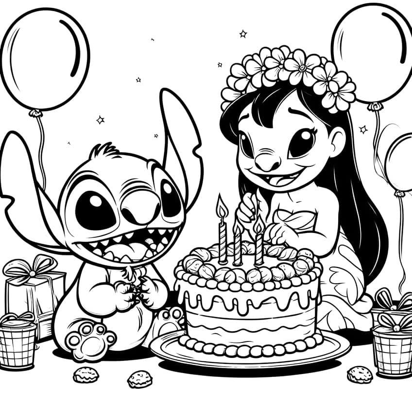 Birthday Coloring Pages - nunitoys